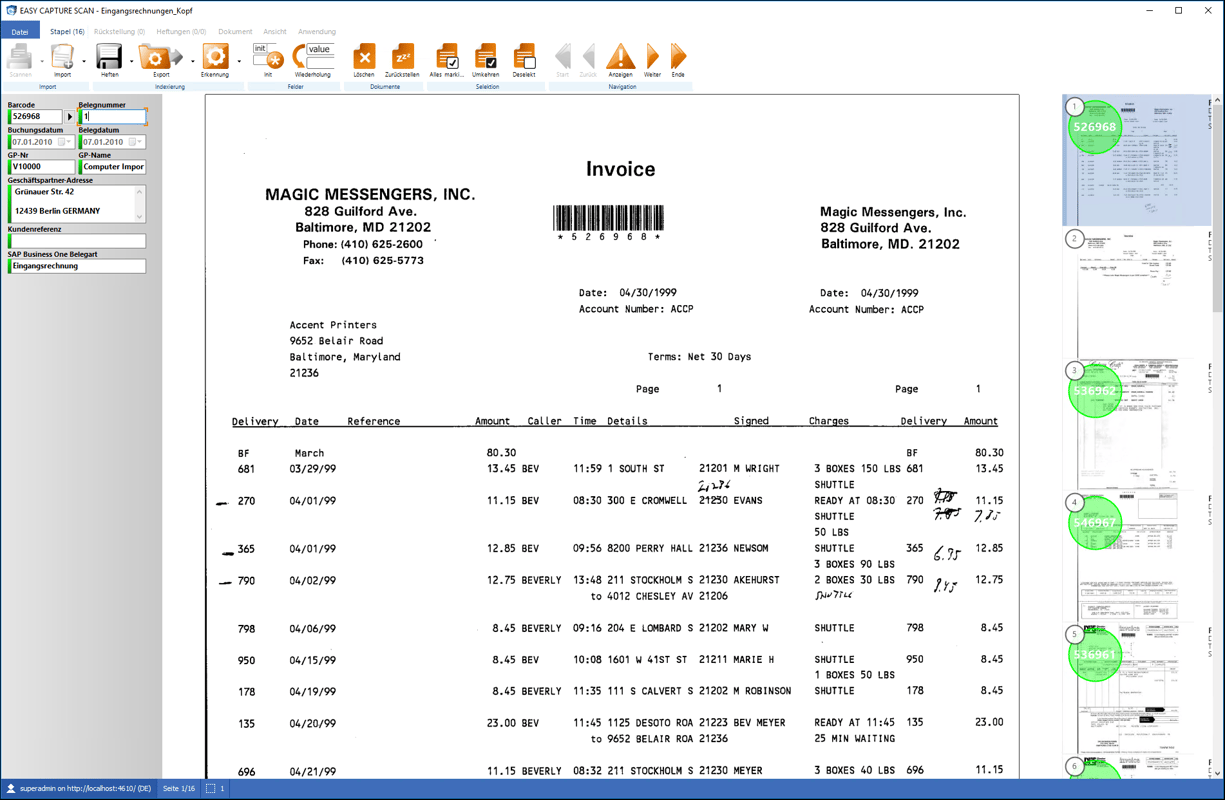 EASY Dokumentenmanagement in SAP Business One